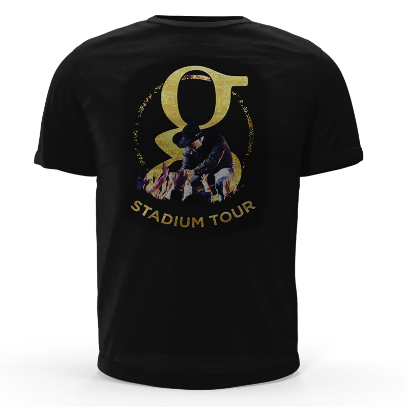 STADIUM TOUR Black Tee – Garth Brooks Official Store